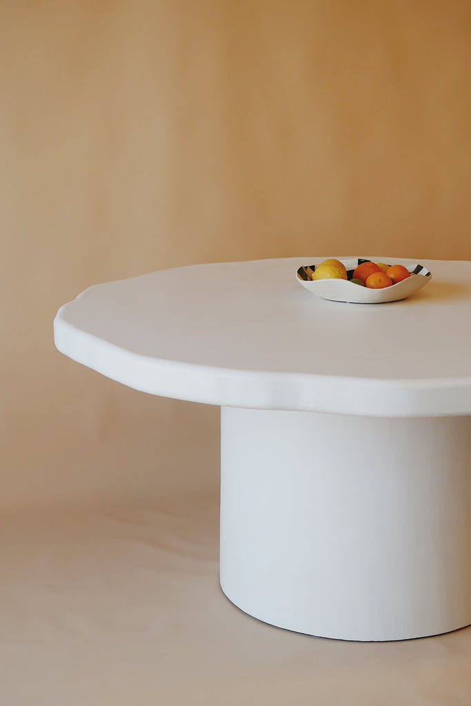 Mallow Dining Table in Natural Beige – Chaii. Living